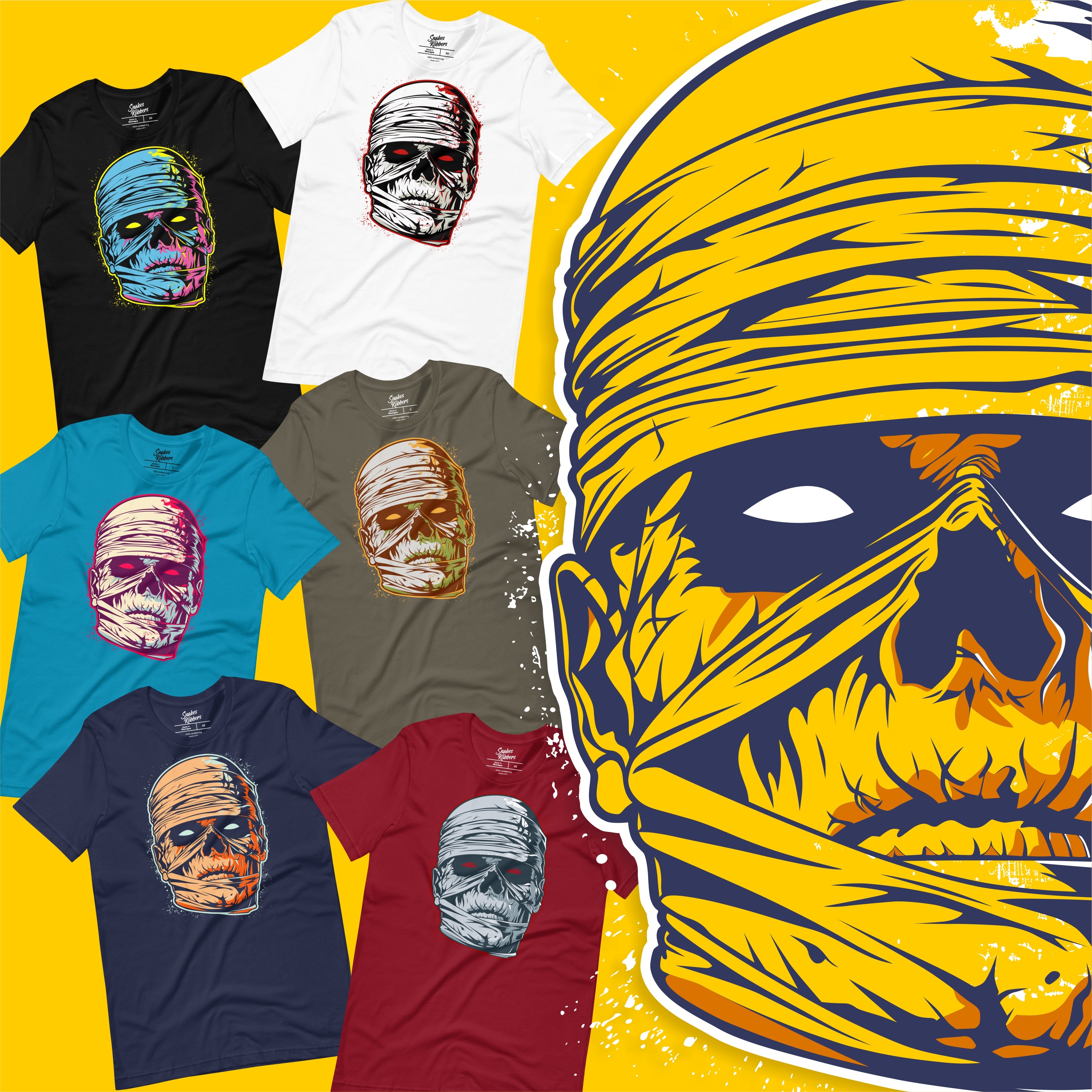Mummy Unisex Retail Fit T-Shirts – Snakes & Robbers